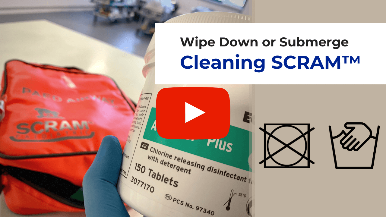 SCRAM™ | Infection Control | Cleaning | Wipe Down | Submerge